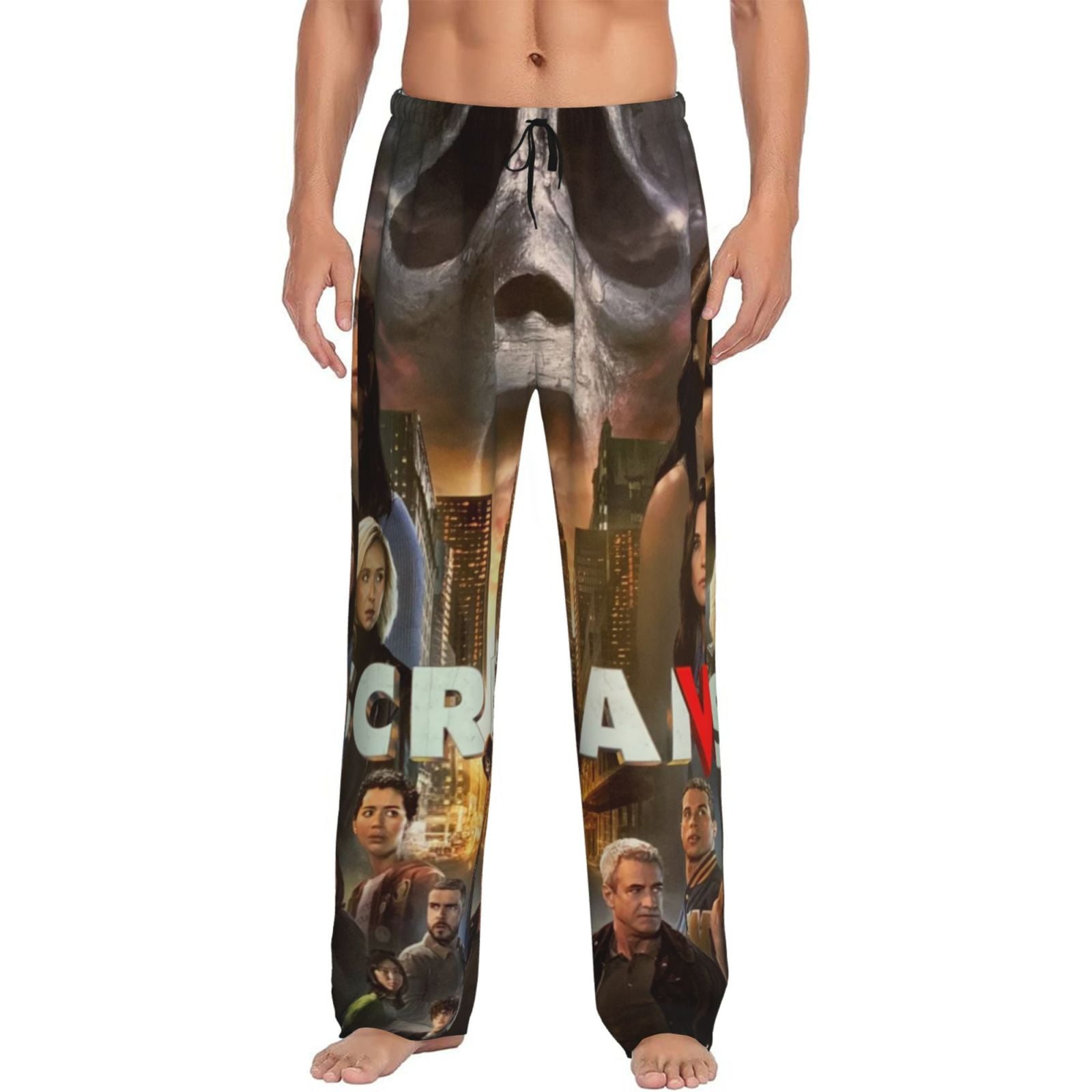 Scream VI Ghostface Scary Men's Pajama Pants Lounge Fashion Cozy Daily ...