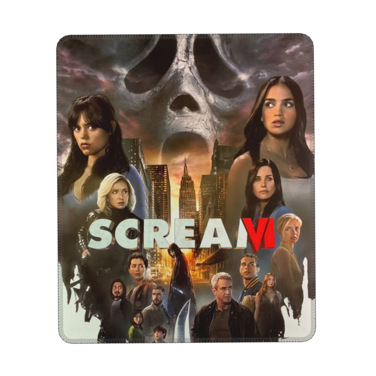 Scream VI Ghostface Scary Mouse Pad Non-Slip Rubber Base Mousepad ...