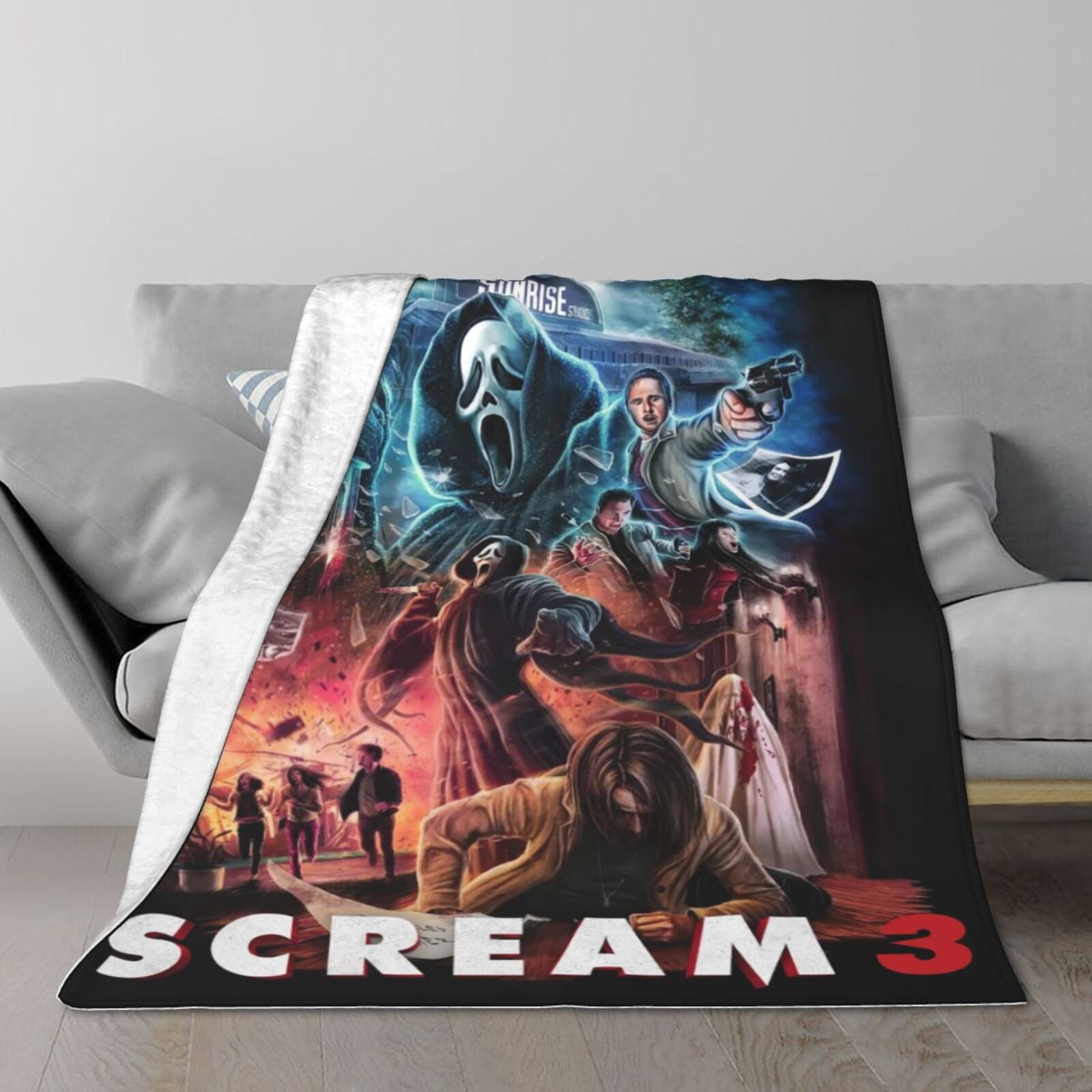 Scream VI Movie Horror Air Conditioning Blanket Lightweight Soft Cozy ...