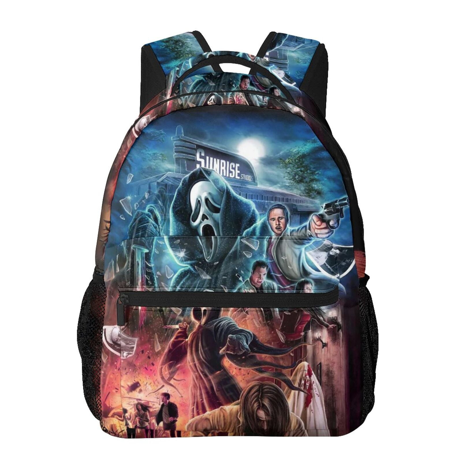 Scream VI Movie Horror Casual Backpack Schoolbag Large Capacity Daypack ...