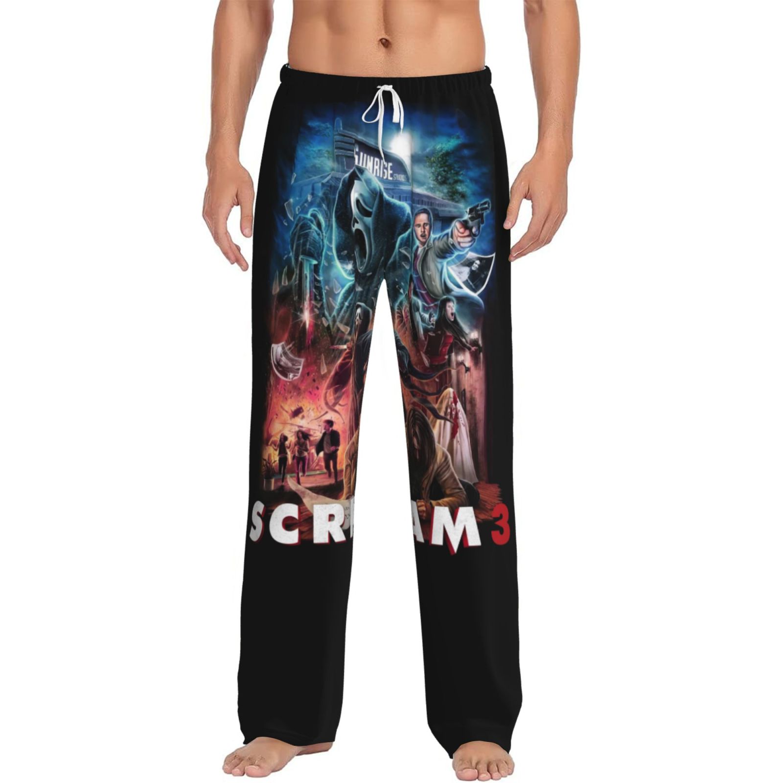 Scream VI Movie Horror Men's Pajama Pants Lounge Fashion Cozy Daily ...