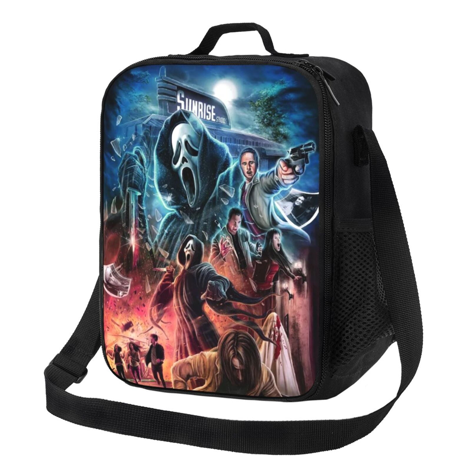 Scream VI Movie Horror Portable Lunch Bag Tote Bento Bag Insulated ...