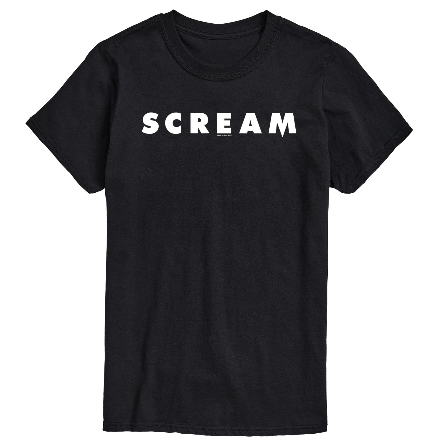 Scream - White Logo - Men's Short Sleeve Graphic T-Shirt - Walmart.com