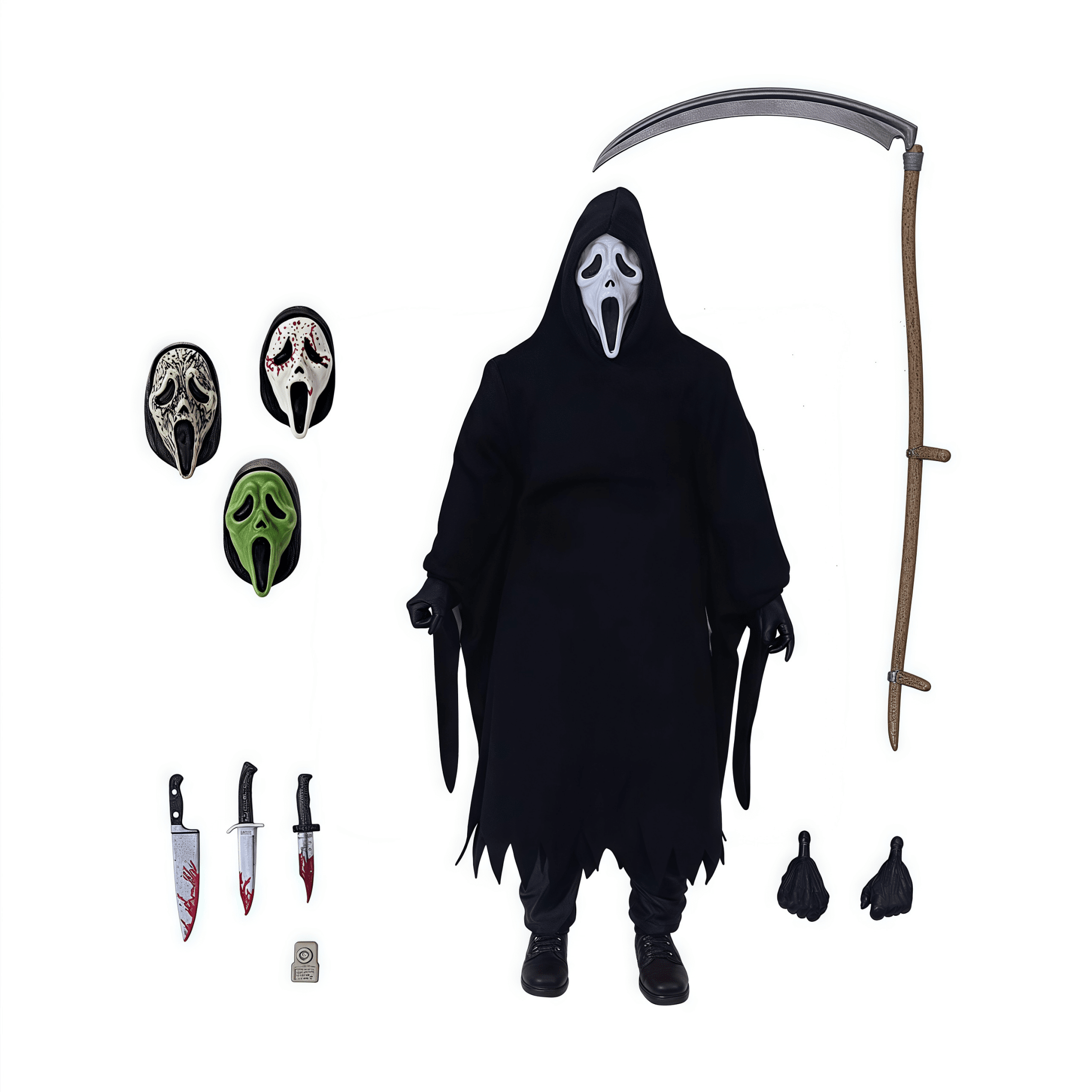 Scream-inspired Ghostface-like Ultimate 7-inch Action Figure - Horror ...