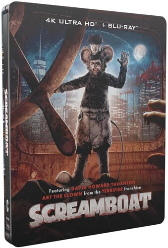 Screamboat Blu-ray Steelbook, Unrated Horror with Collector's Edition ...