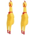 Walmart's 2 Pack Squeaky Rubber Chicken Dog Toys, 11.8 inch, Durable ...
