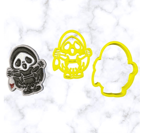 Screaming Face Scream Horror Cookie Cutters and Embossers Halloween ...
