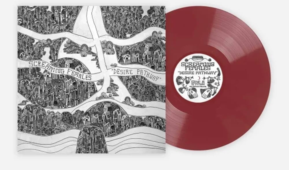 Screaming Females - Desire Pathway - Red Opaque Colored Vinyl [VINYL ...