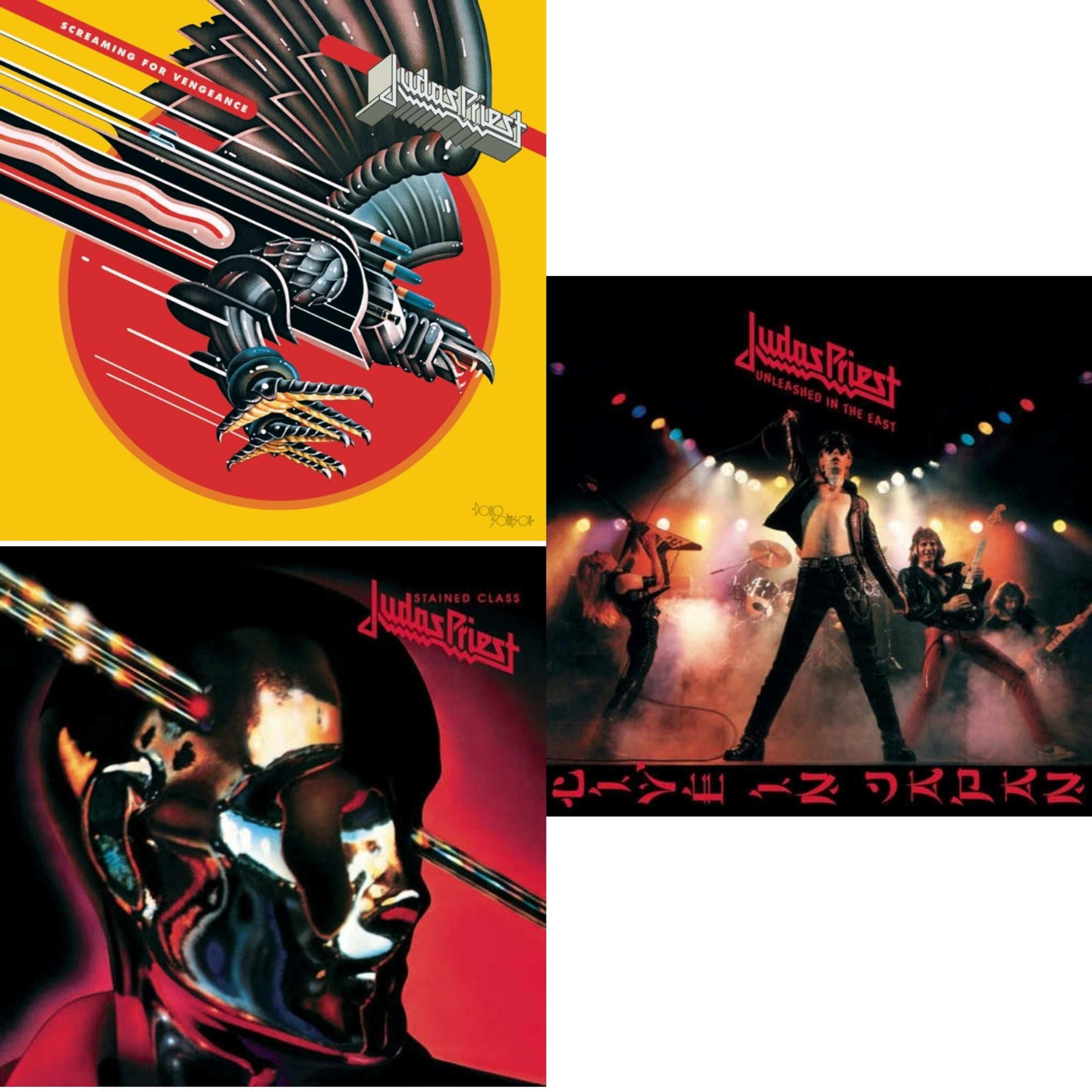 Screaming For Vengeance (180G/Dl Card) & Stained Class (180G/Dl Card ...
