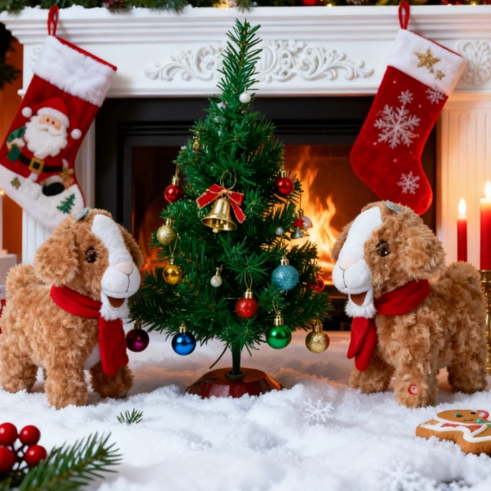 Screaming Goat Animated Home Sofa Decor Plush 9",Soft Goat Stuffed ...