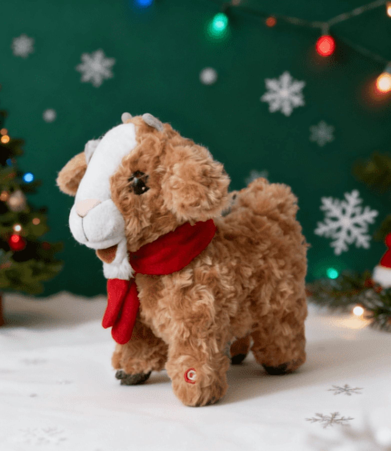 Screaming Goat Animated Plush, 9.8" Darling Little Goat Stuffed Animal ...