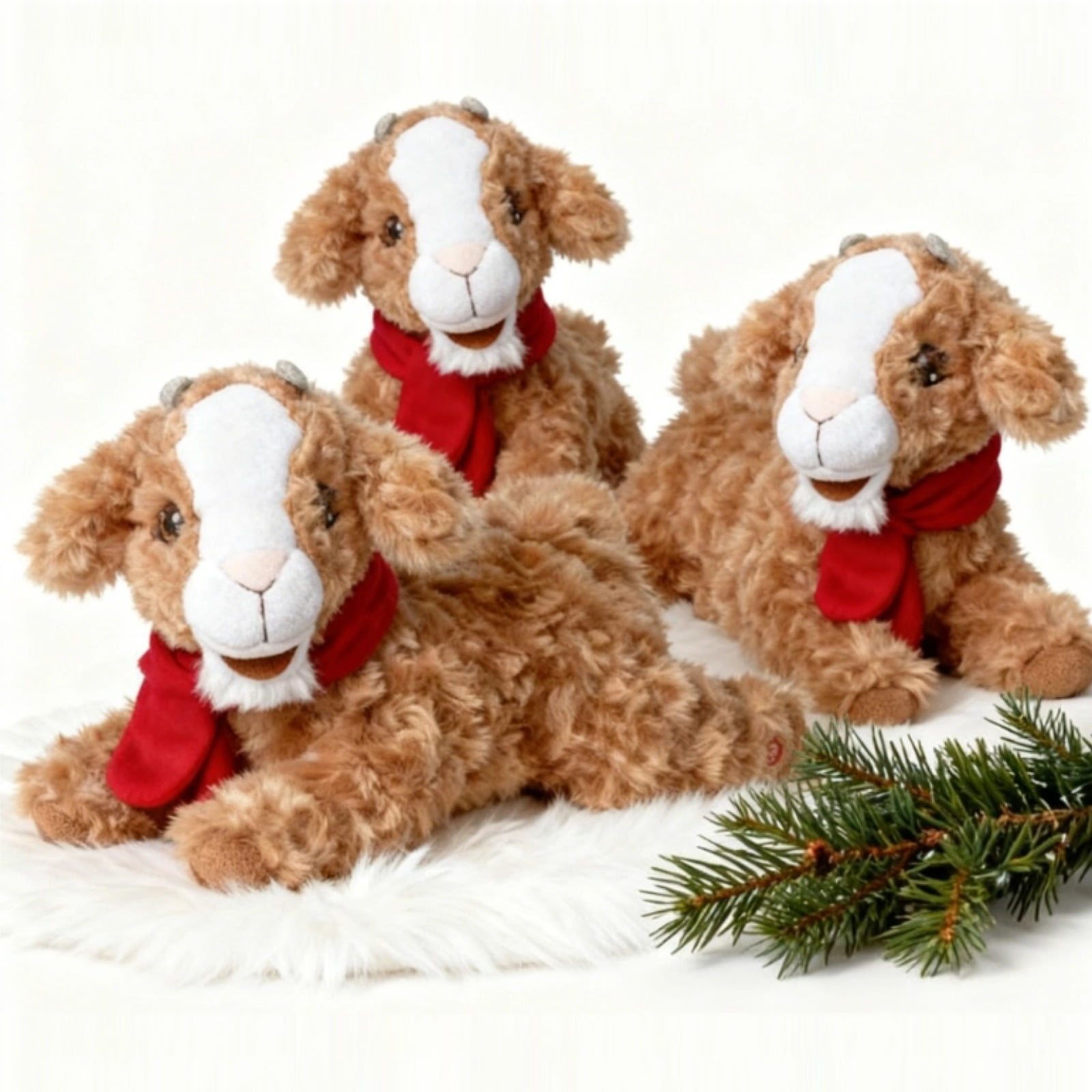 Screaming Goat Stuffed Animal Christmas Gift 9",Animated Goat Plush ...