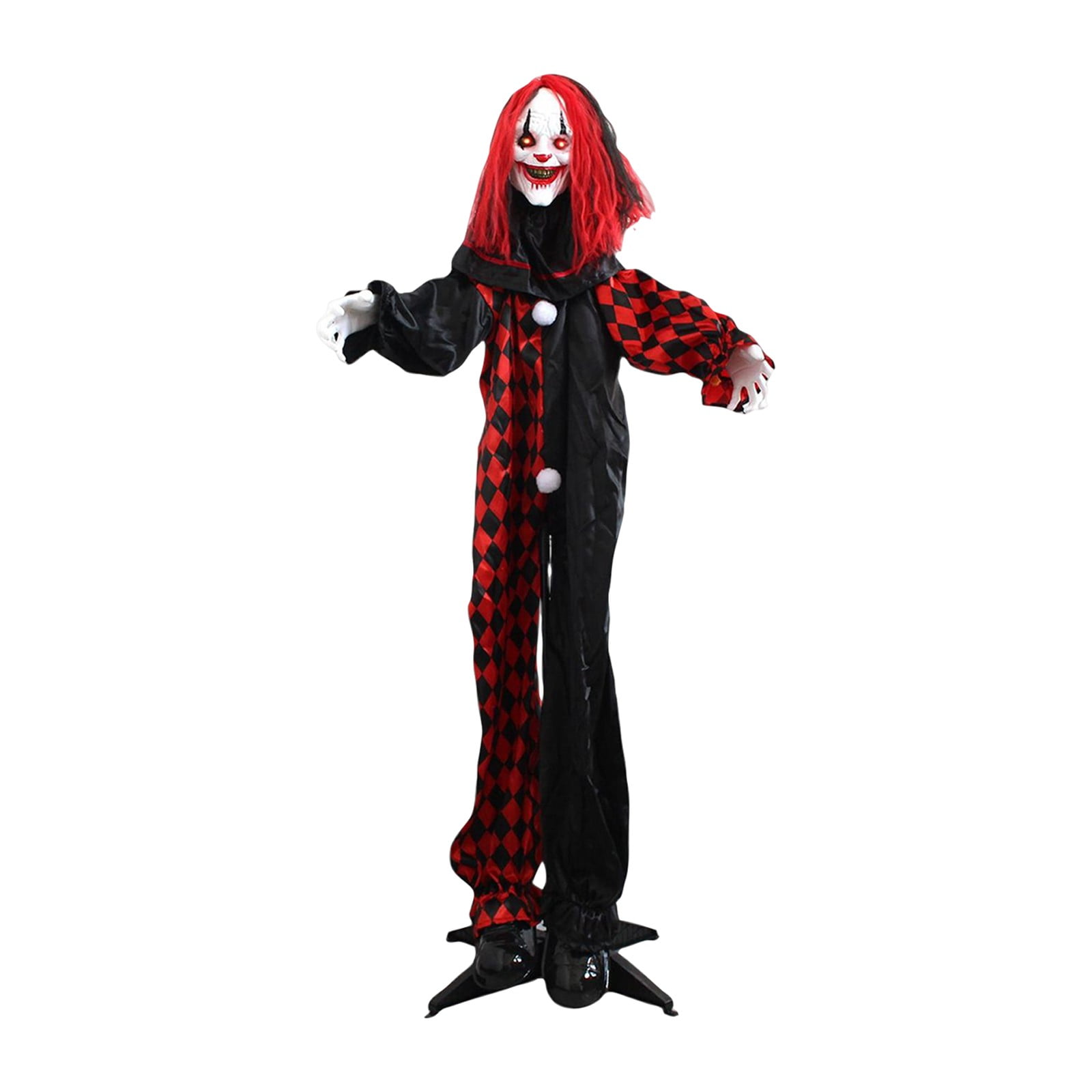 Screaming Halloween Decorations Halloween Clown with Scary Sounds ...