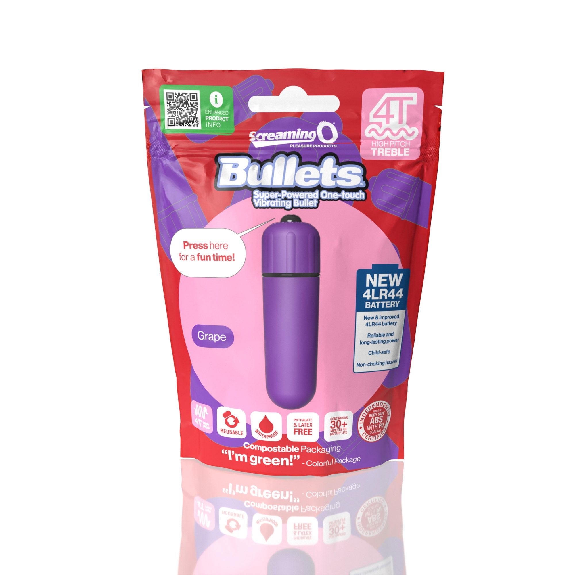 Screaming O 4t - Bullet - Super Powered One Touch Vibrating Bullet ...