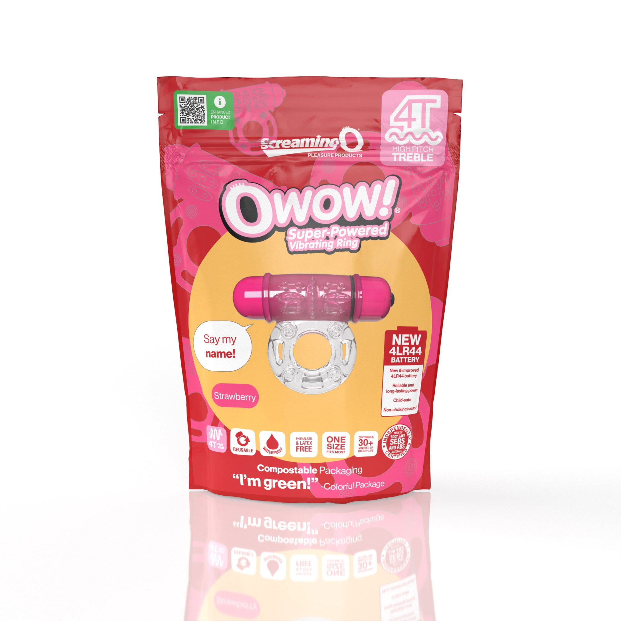 Screaming O 4t - Owow Super Powered Vibrating Ring - Pink - Walmart.com