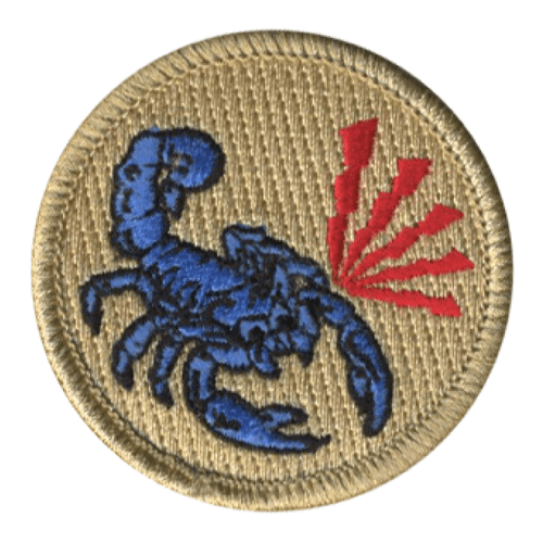 Screaming Scorpion Scout Patrol Patch (Sew-on) - ClassB - Walmart.com