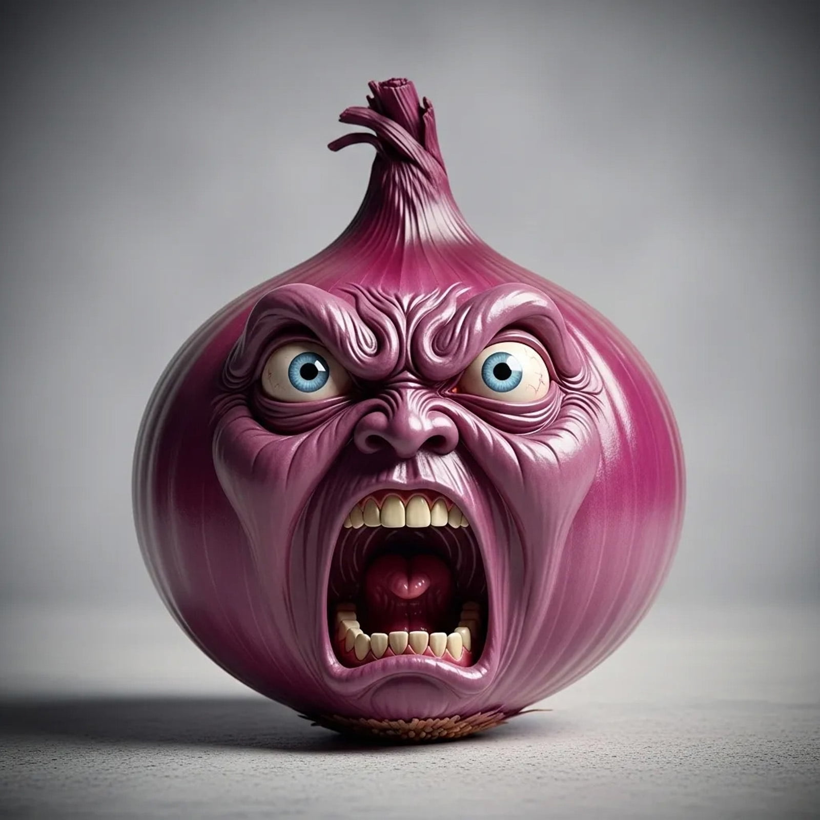 Screaming Vegetable Resin Figurines â Funny Halloween Kitchen Decor ...