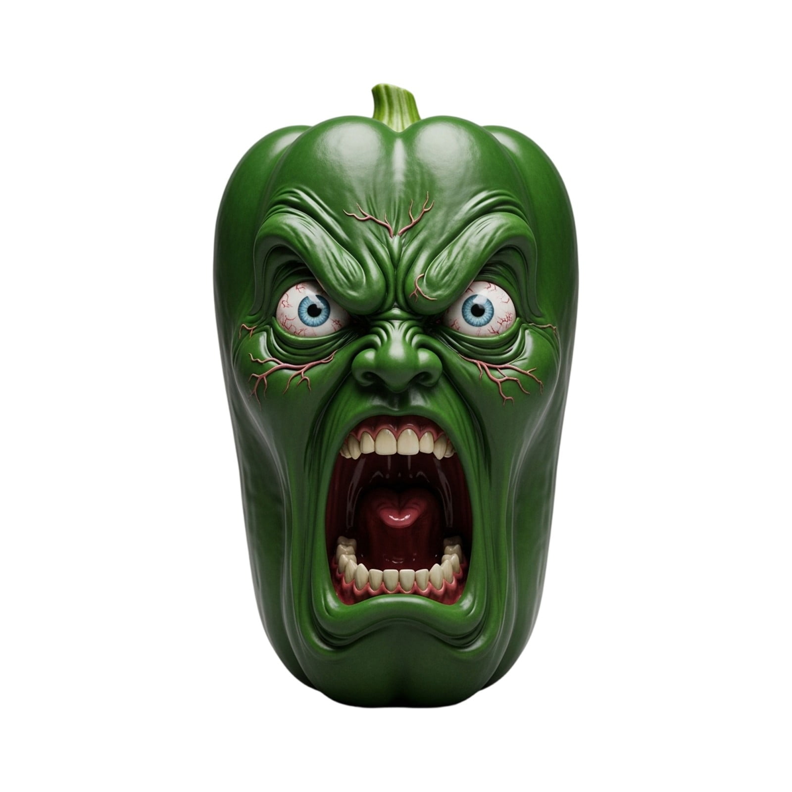 Screaming Vegetable Resin Figurines – Funny Horror Style Desktop ...