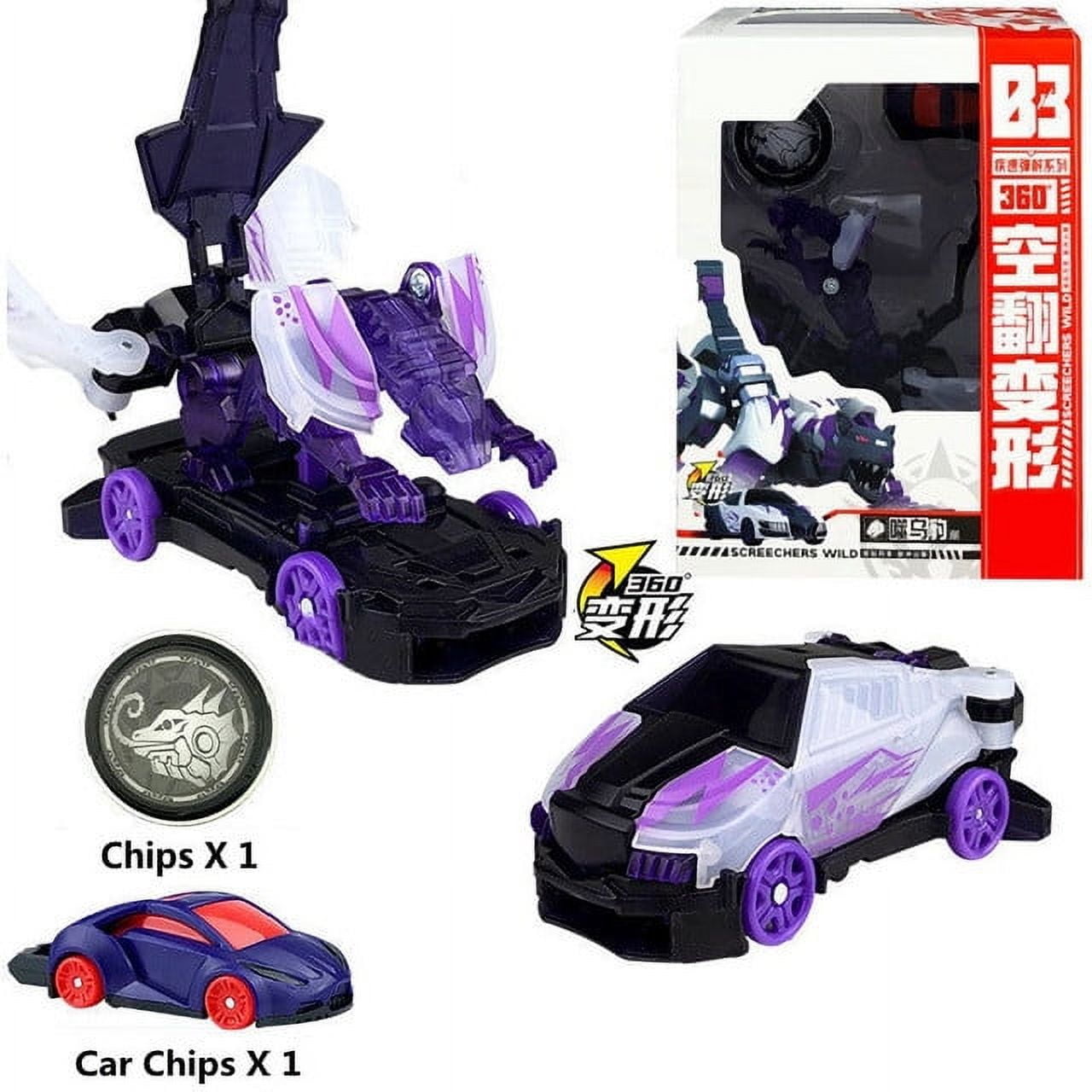 Screechers Wild Explosion Speed Fly Deformation Car Beast Attack Action ...