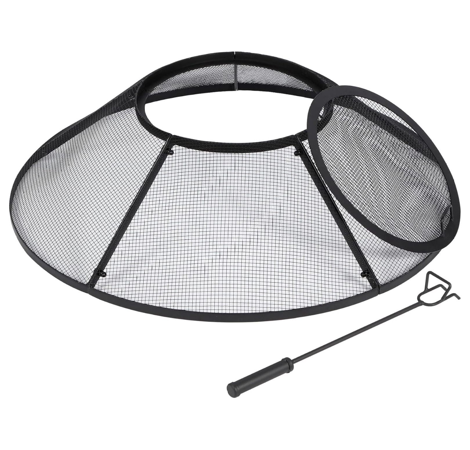 Screen 30 Inch Round with Removable Lid, Outdoor Heavy Duty Screen with ...