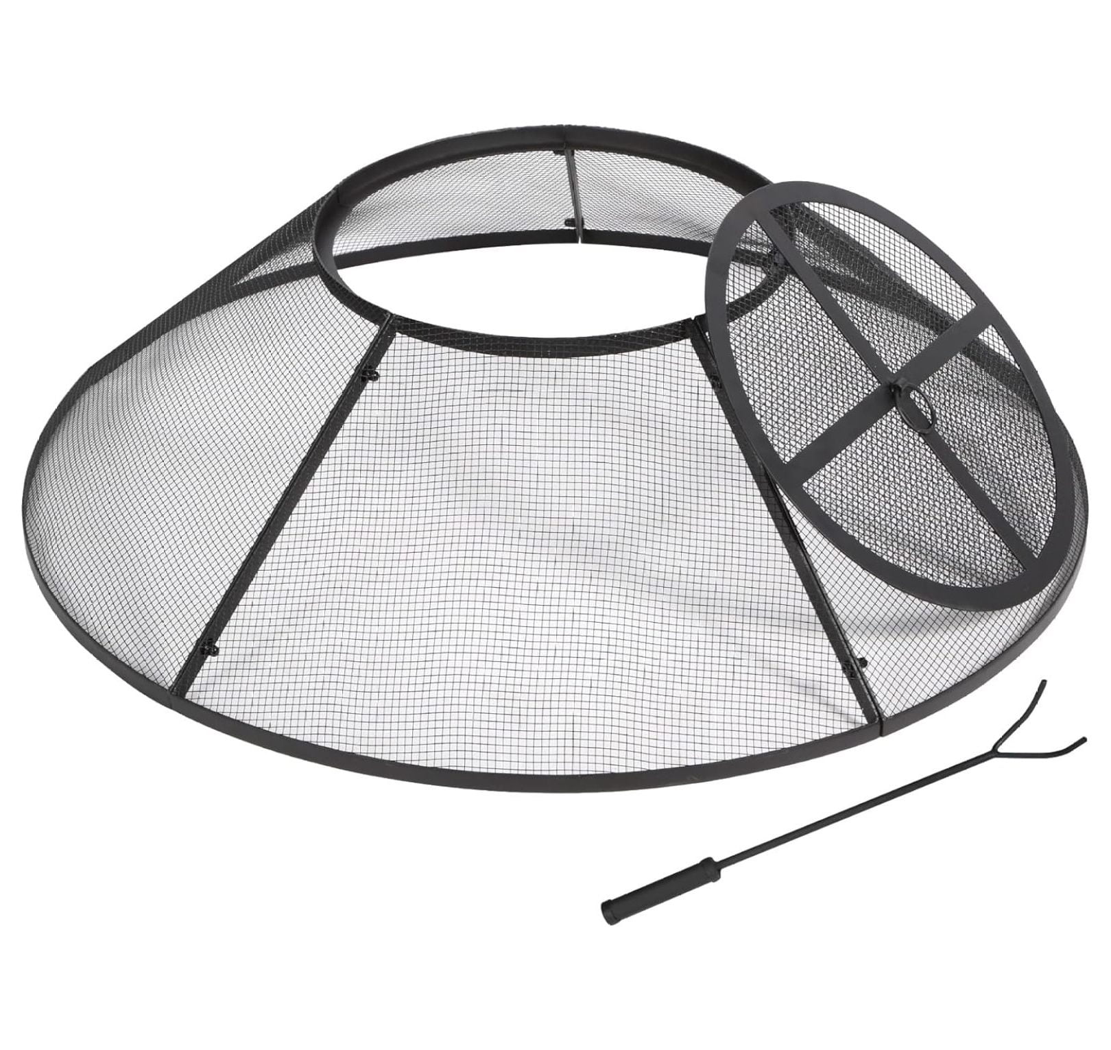 Screen 36 Inch with Top Cover Round, Heavy Duty Collapsible Outdoor ...