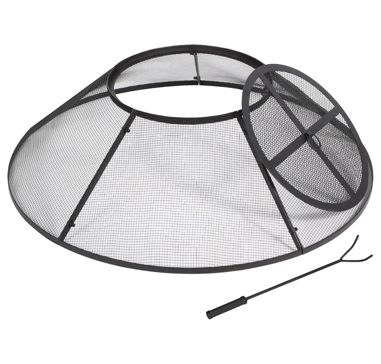 Screen 36 Inch with Top Cover Round, Heavy Duty Collapsible Outdoor ...