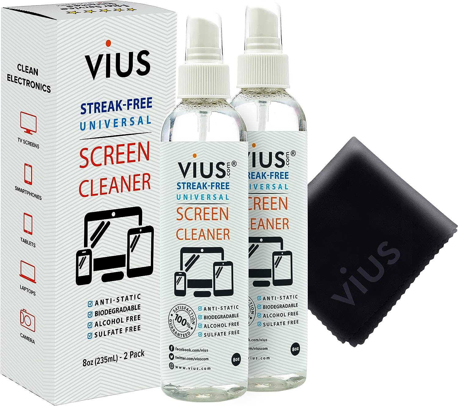 Screen Cleaner – Premium Screen Cleaner Spray for LCD LED TVs, Laptops ...