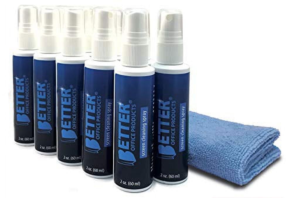 Screen Cleaner Spray 10 Pack - 10 Mini Spray Bottles (Each 2 oz/60 ml ...