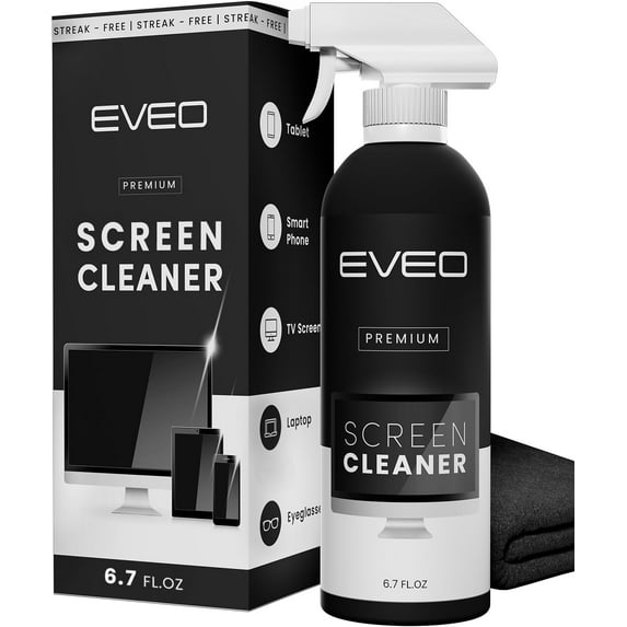 Screen Cleaner Spray Kit (Streak-Free) TV Screen Cleaner for Smart TV ...