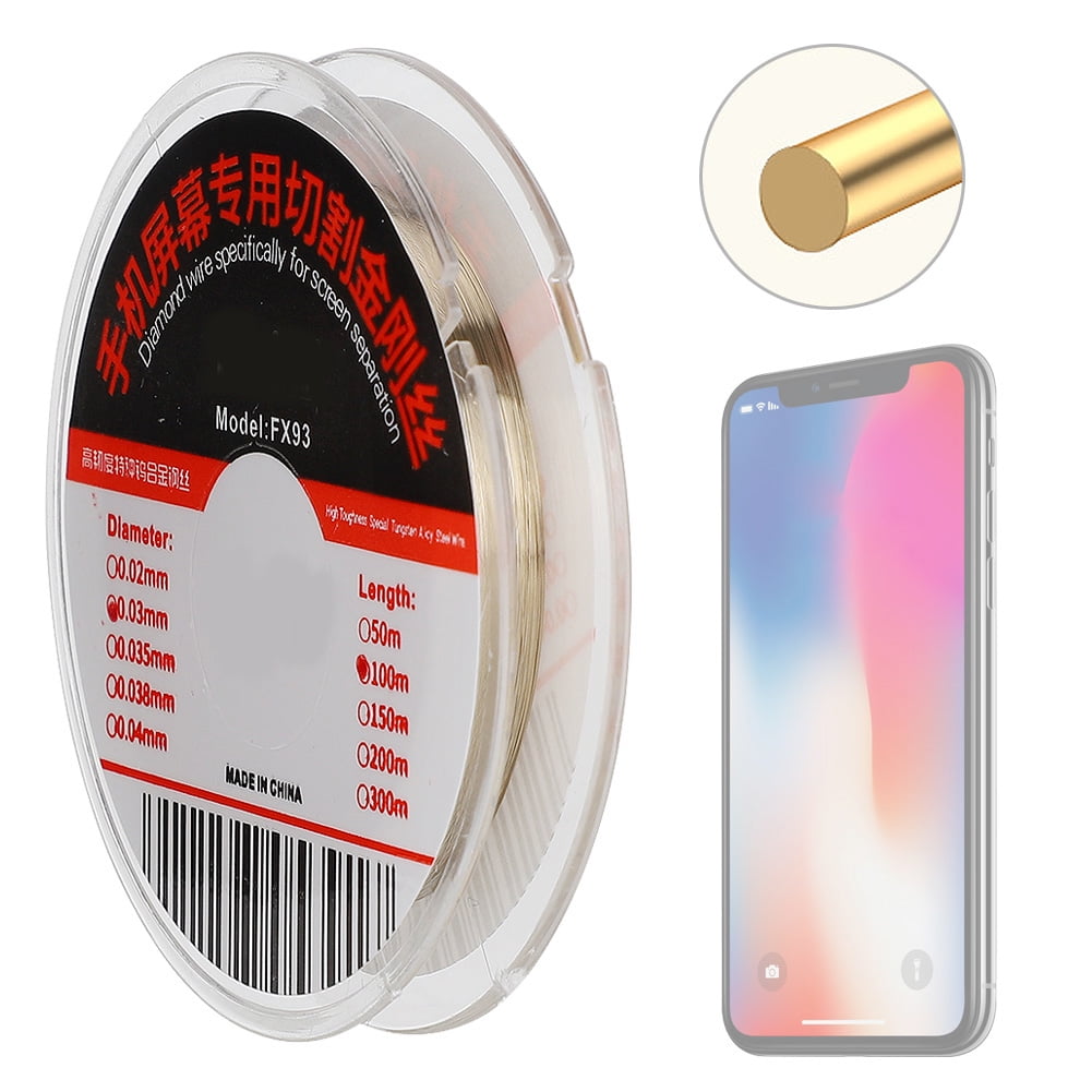 Screen Cut Steelwire, Mobile Phone Wire, Strong Toughness for Repair ...