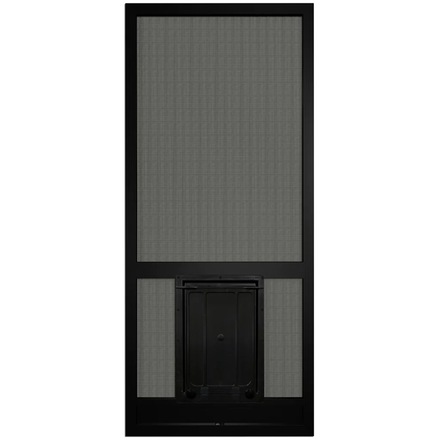 Screen Door Aluminum PCA CC with Large Pet Door - Walmart.com