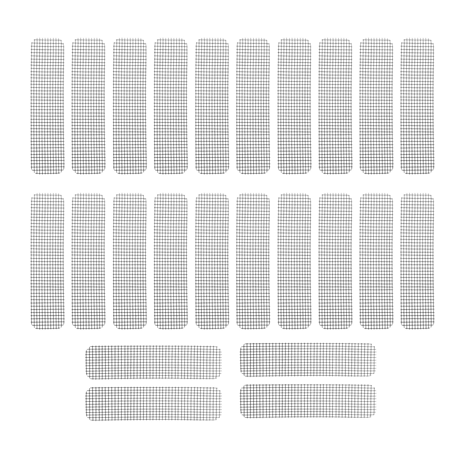 Screen Door Decals 25 Pcs Repair Stickers Adhesive Tape Easy to Use ...