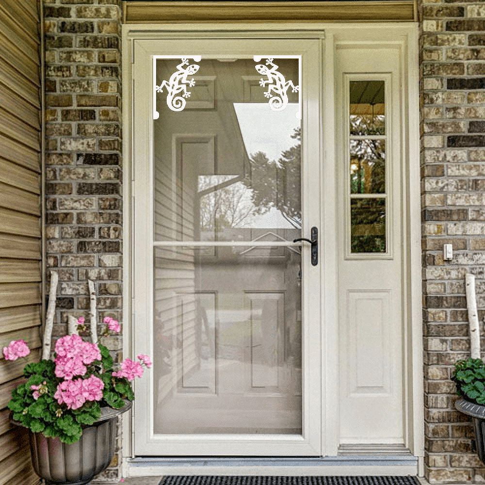 Screen Door Decor - Gecko Small X2, Custom Mailbox, Bracket, Outdoor ...