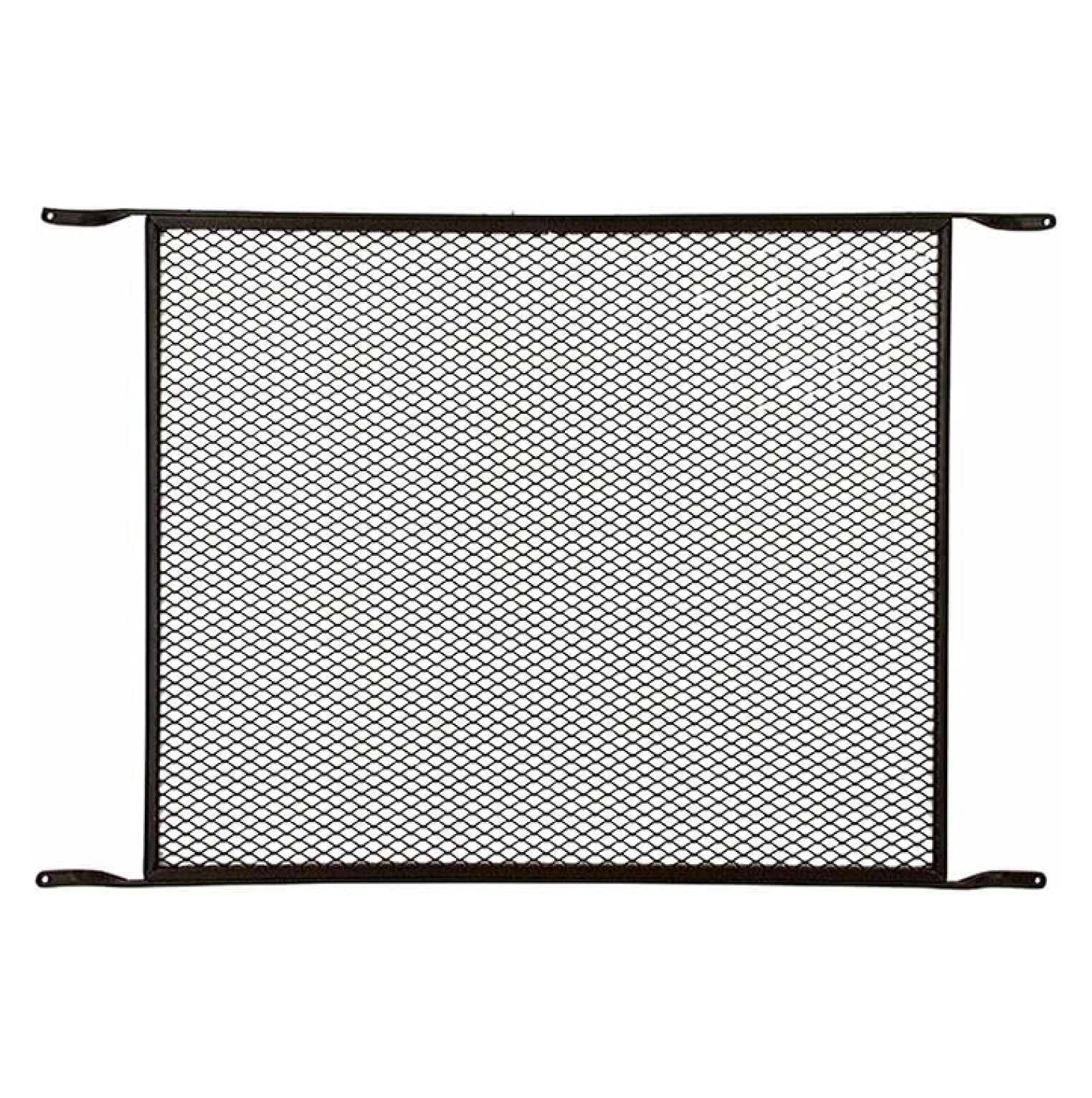 Screen Door Grille 20 x 36 Inch - Bronze Aluminum Storm Door Protector ...