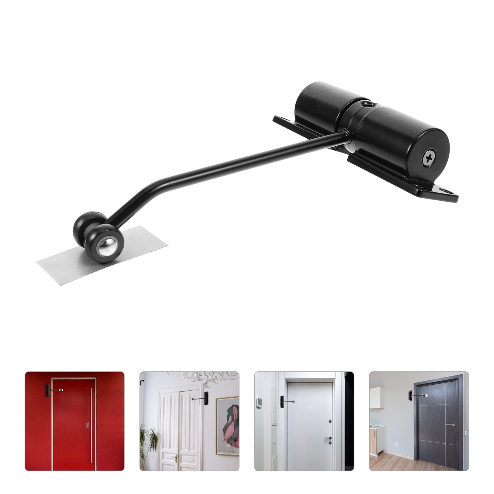 OULII Zinc Alloy Door Closer Automatic Spring Loaded Quiet Door Closer ...