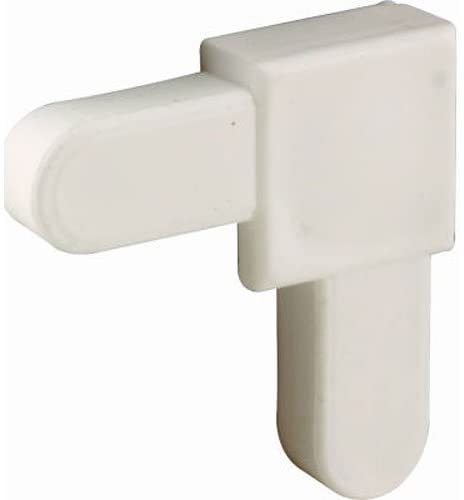 Screen Frame Corner, Plastic, Square Cut, white, 5/8 x 1/4-In., 20-Pk ...