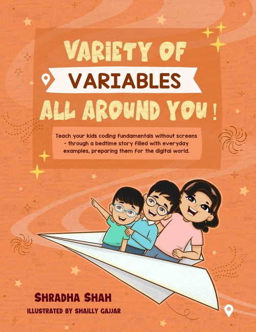 Screen Free Coding for Kids Variety of Variables all around you!: Teach ...