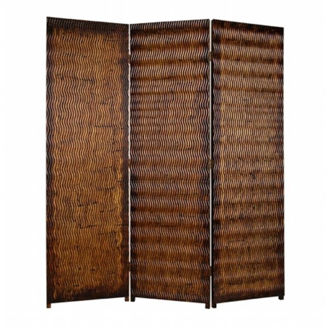 Screen Gems Danyl Screen - Brown Metallic - 87in. x 84in. x 8in ...
