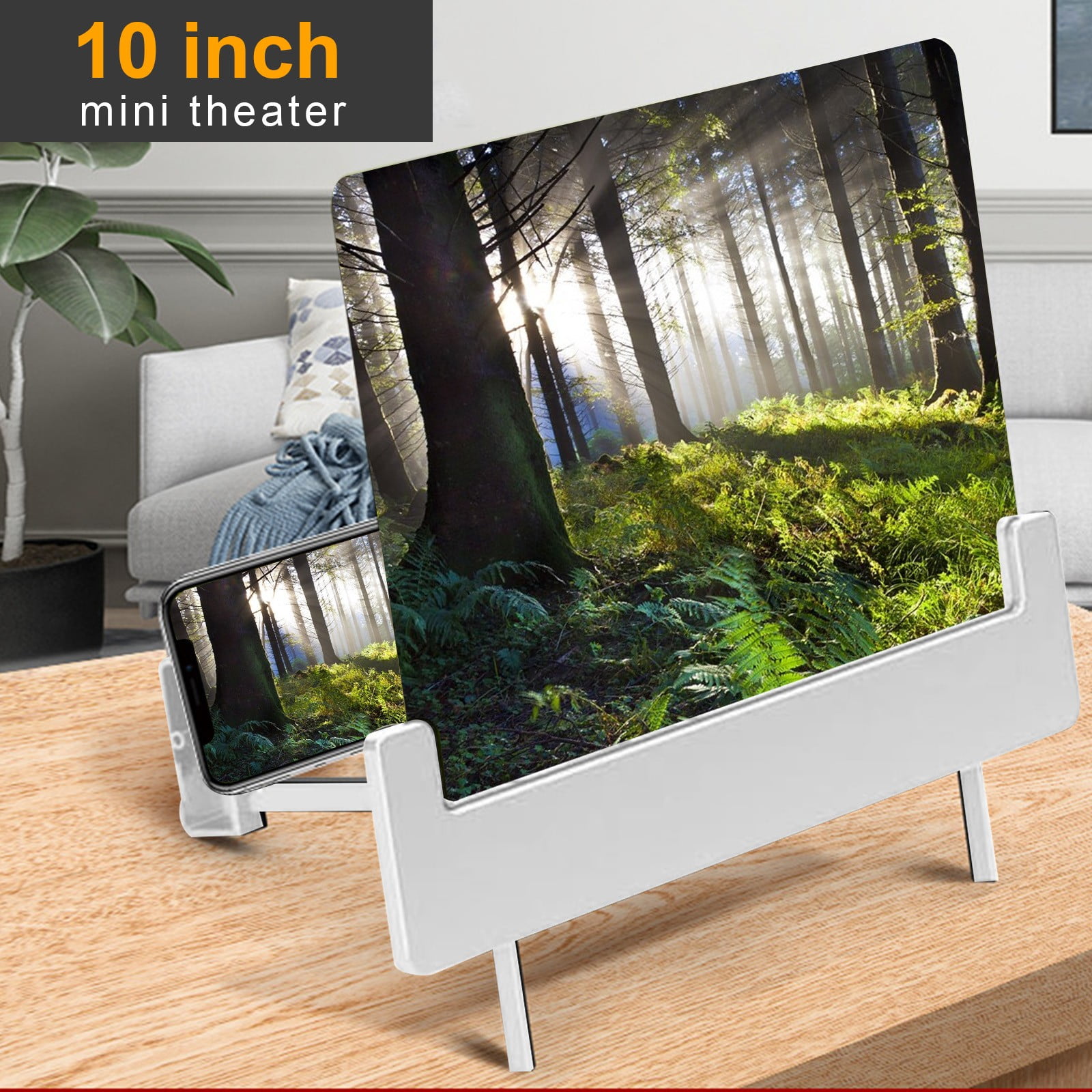 Screen Holder Stand Portable Enlarged Phone Mobile Expander Magnifier ...