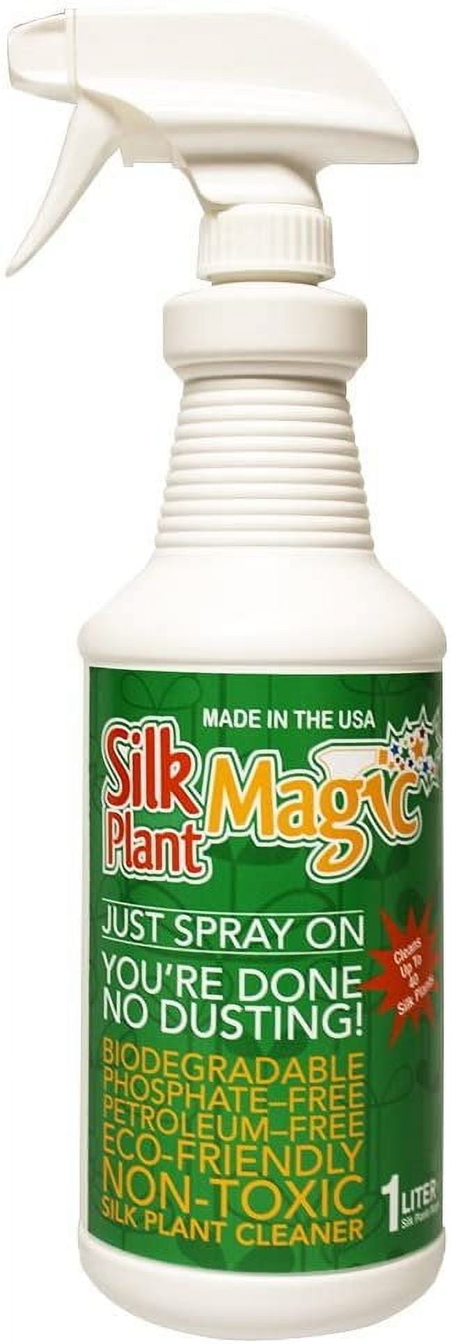 Screen Magic Silk Plant Cleaner, Dust-Repellent Cleaning Spray, Easy-to ...