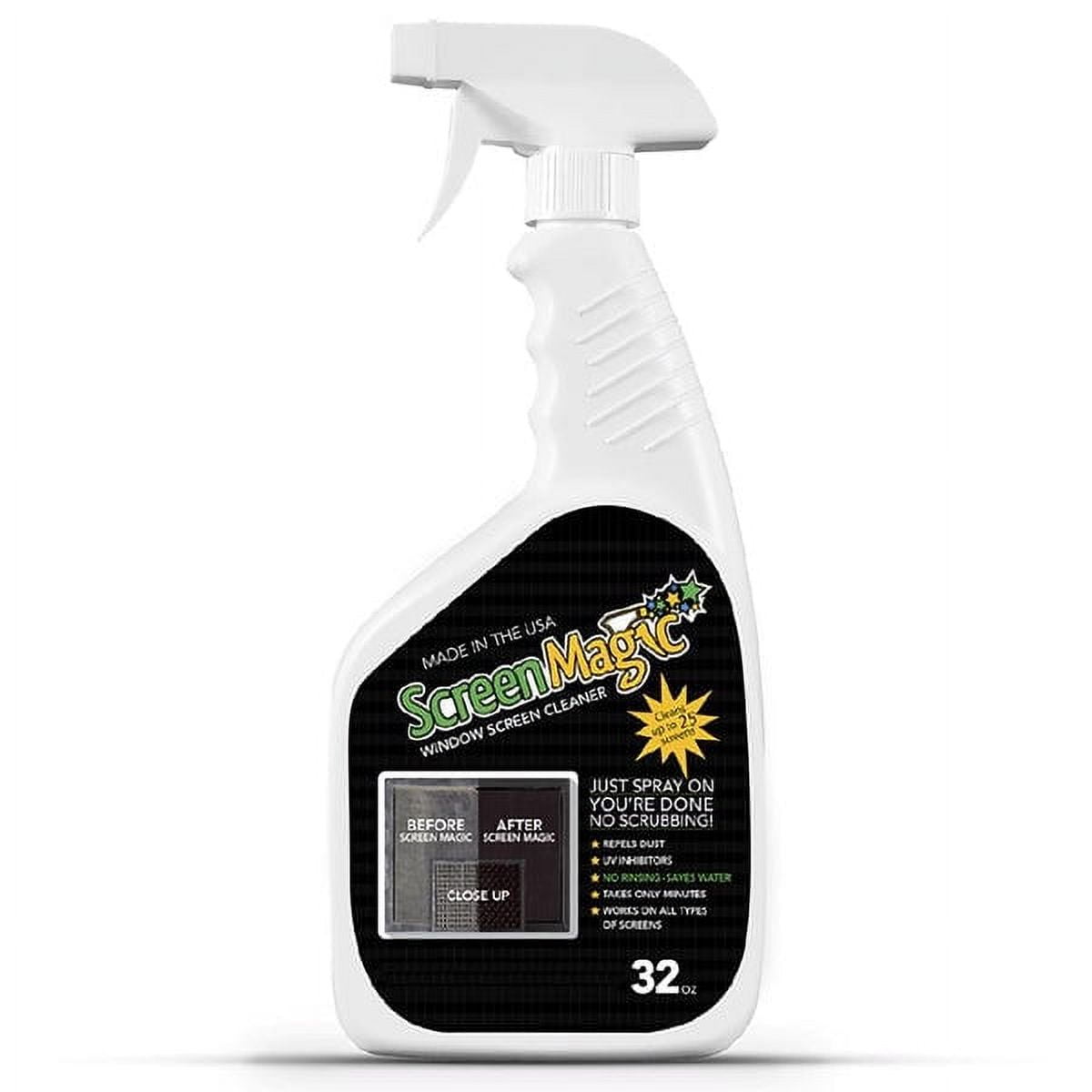 1 pc Screen Magic Window Screen Cleaner 32 oz Liquid - Walmart.com