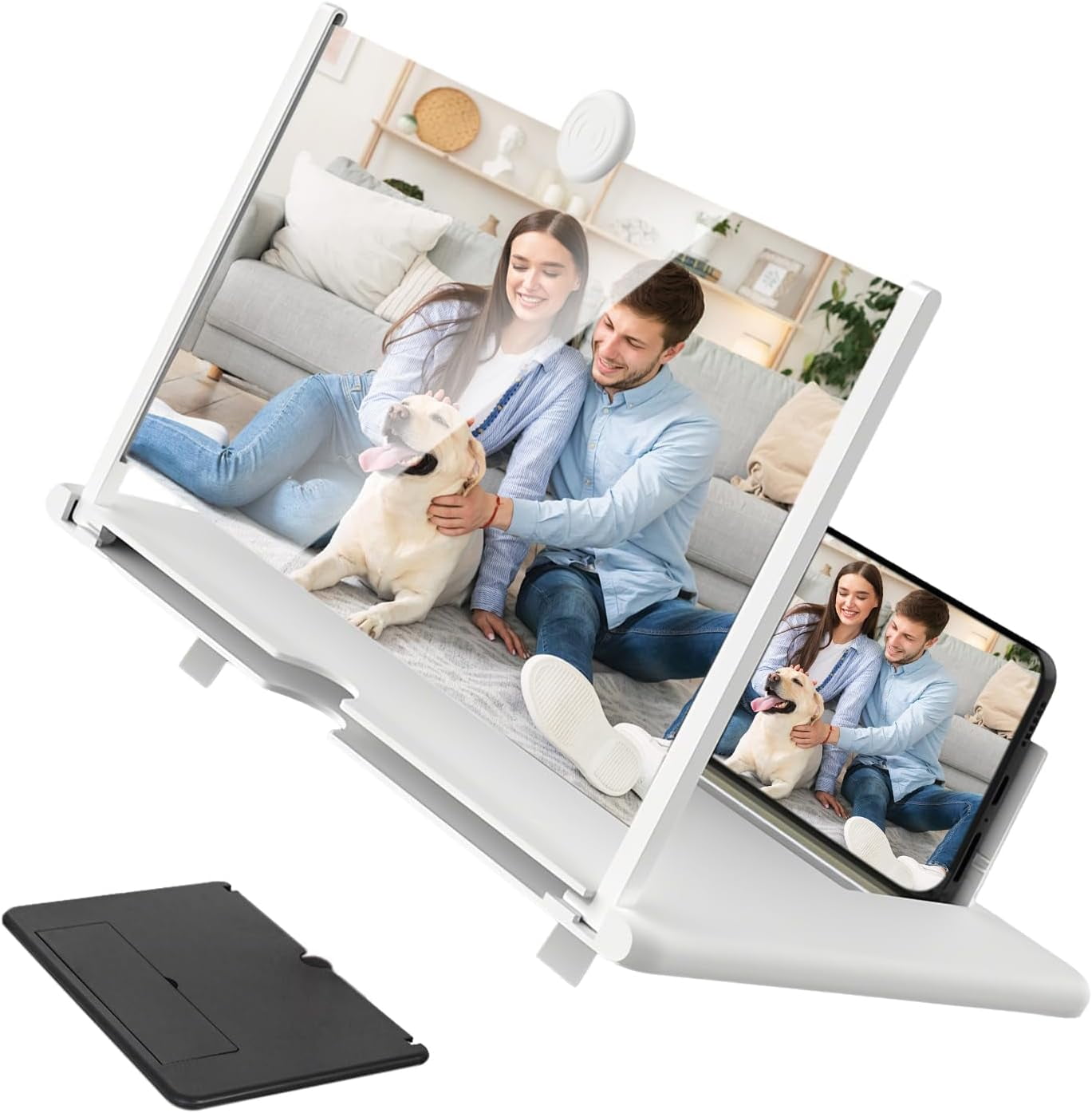 Screen Magnifier Newest Version - 2026 Portable 3D HD Magnifying ...