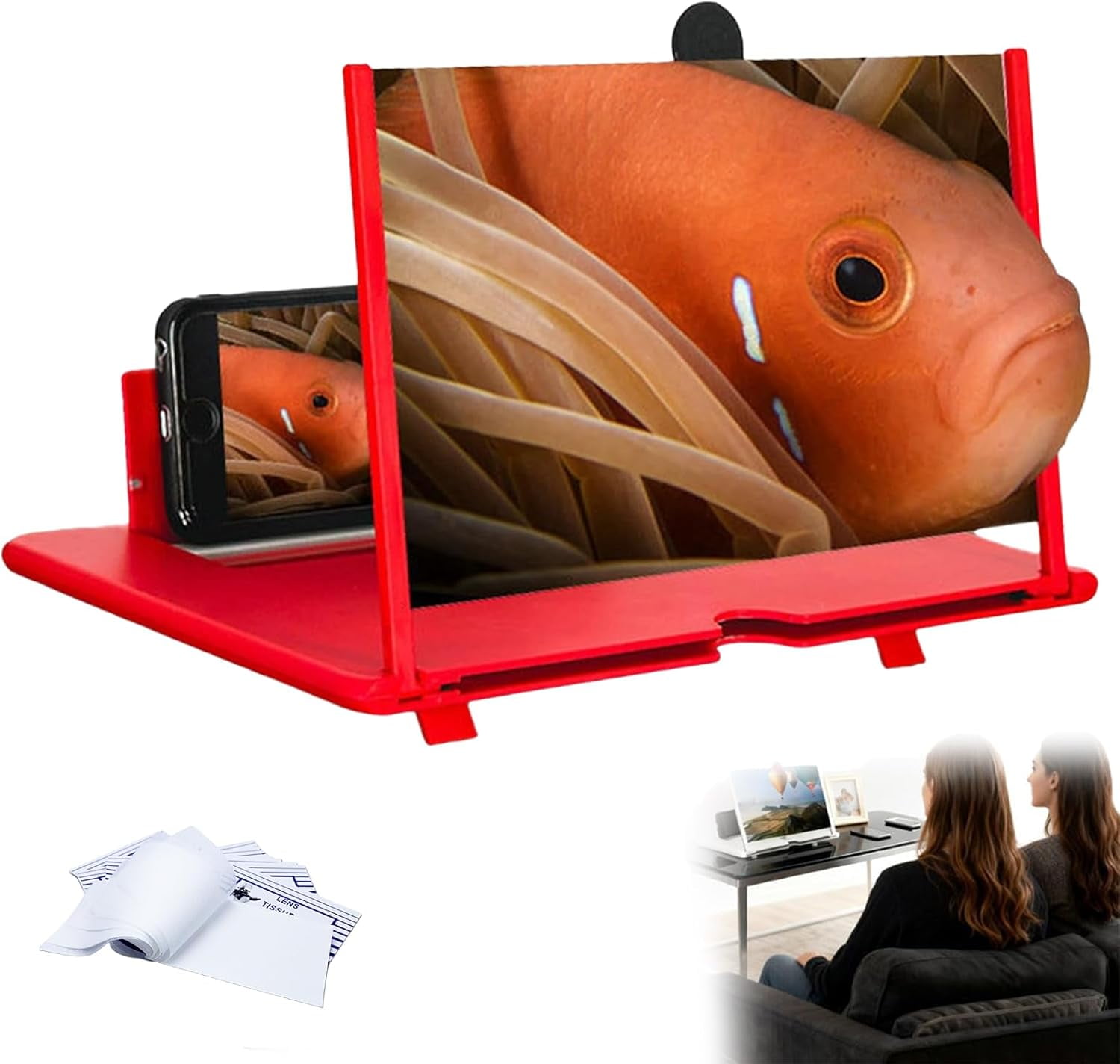 Screen Magnifier for Smartphone, 10-20 Inches Screens Magnifiers Newest ...