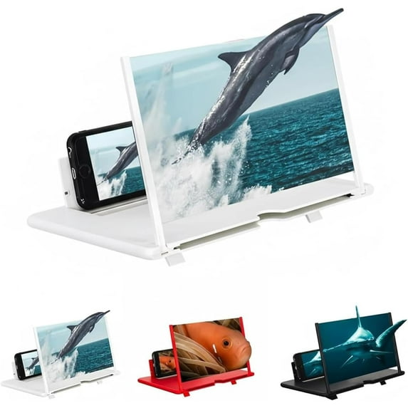 Screen Magnifier Version – 2025 Upgraded HD 3D Foldable Phone Screen ...
