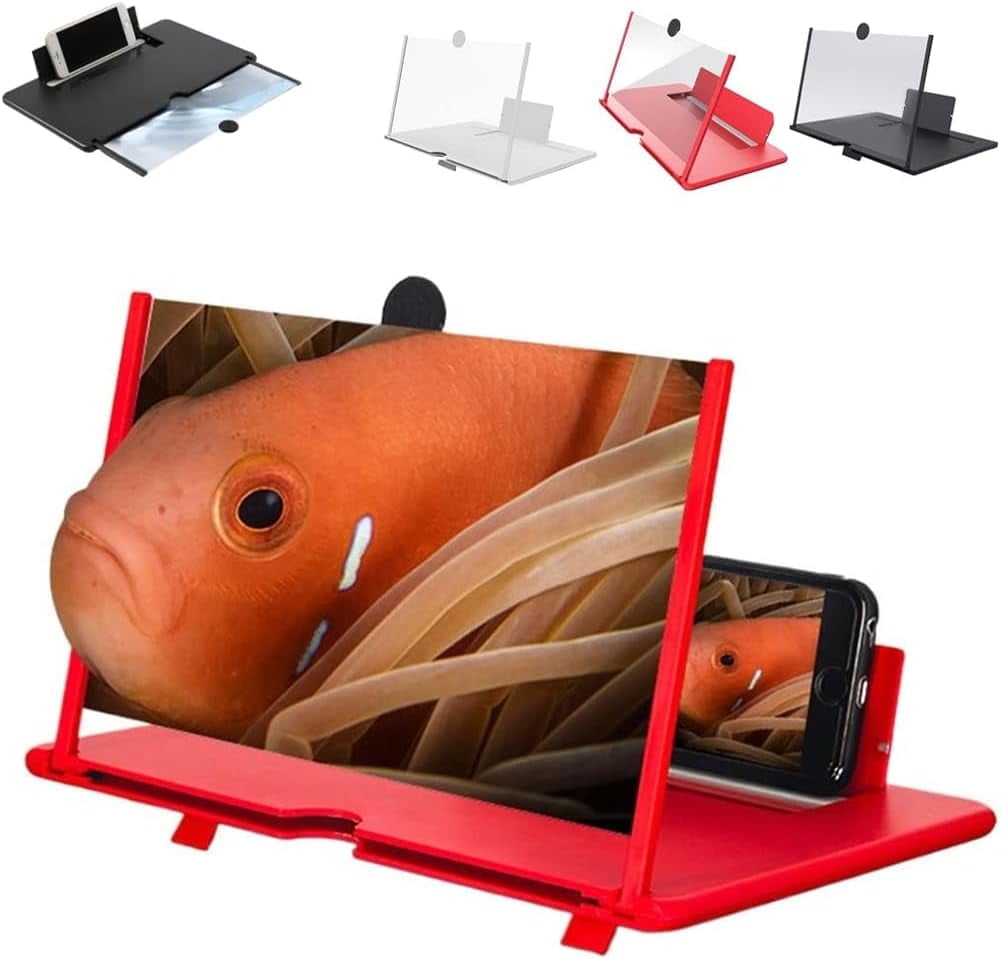 Screen Magnifier Version, Pull out Player Stand, 3D HD Movie Amplifier ...