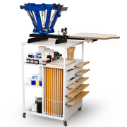 Vacuum Table Screen Printing