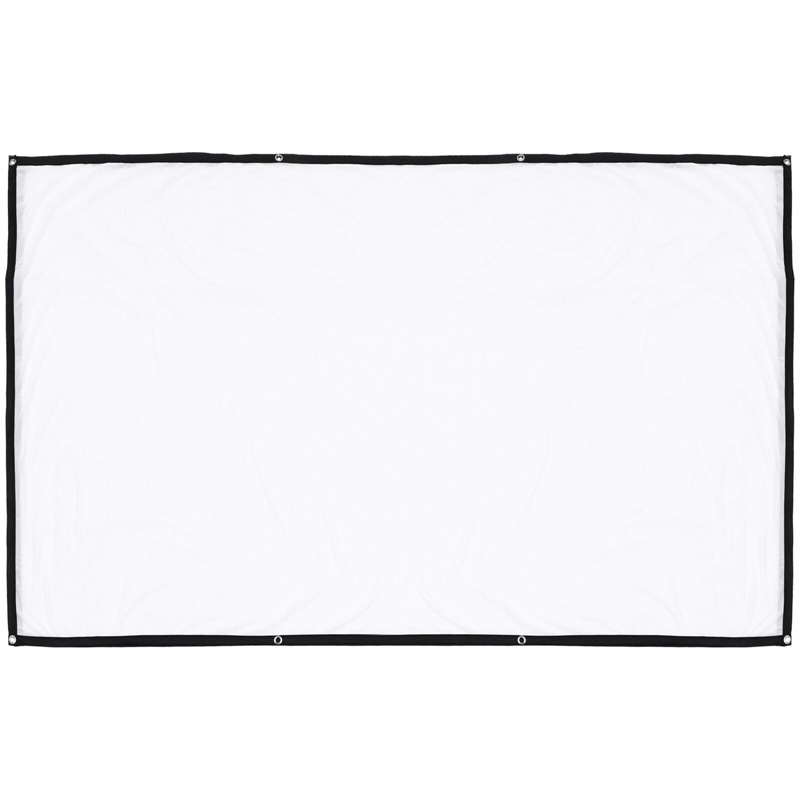 Screen Projector Projection Movie Curtain 3D Frame Foldable Home Indoor ...