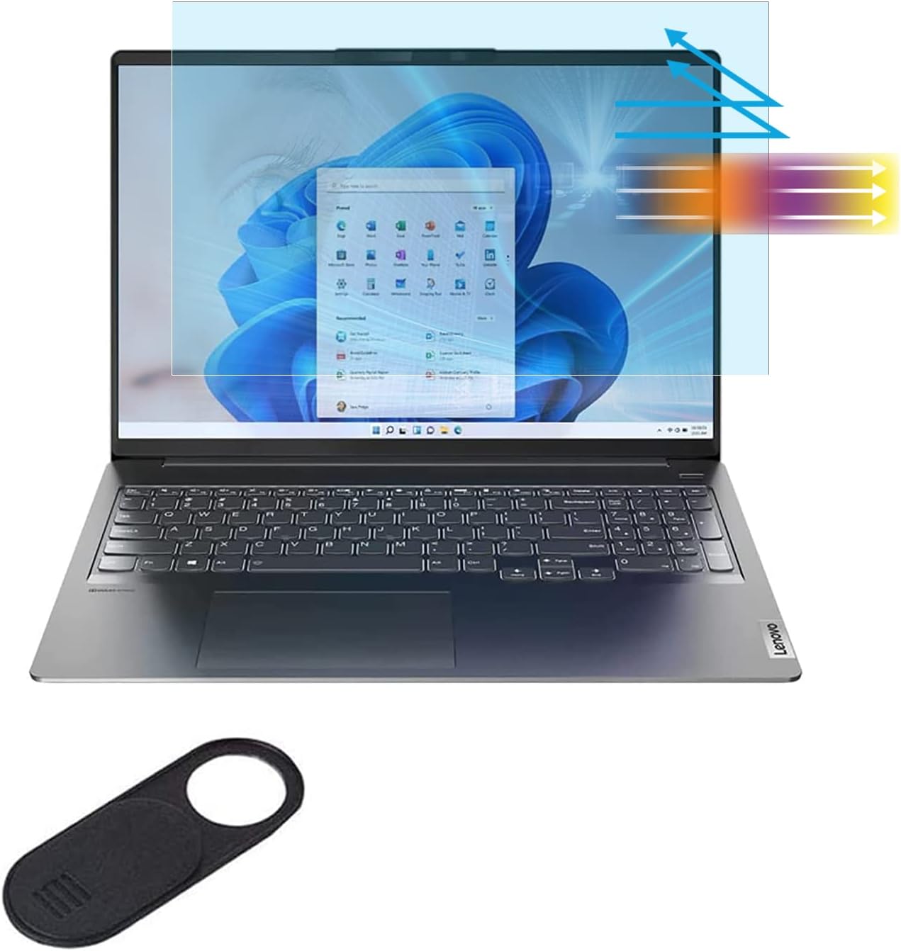 Screen Protector for 2023 2022 New Lenovo Ideapad 5 Pro 16, Ideapad 5i ...