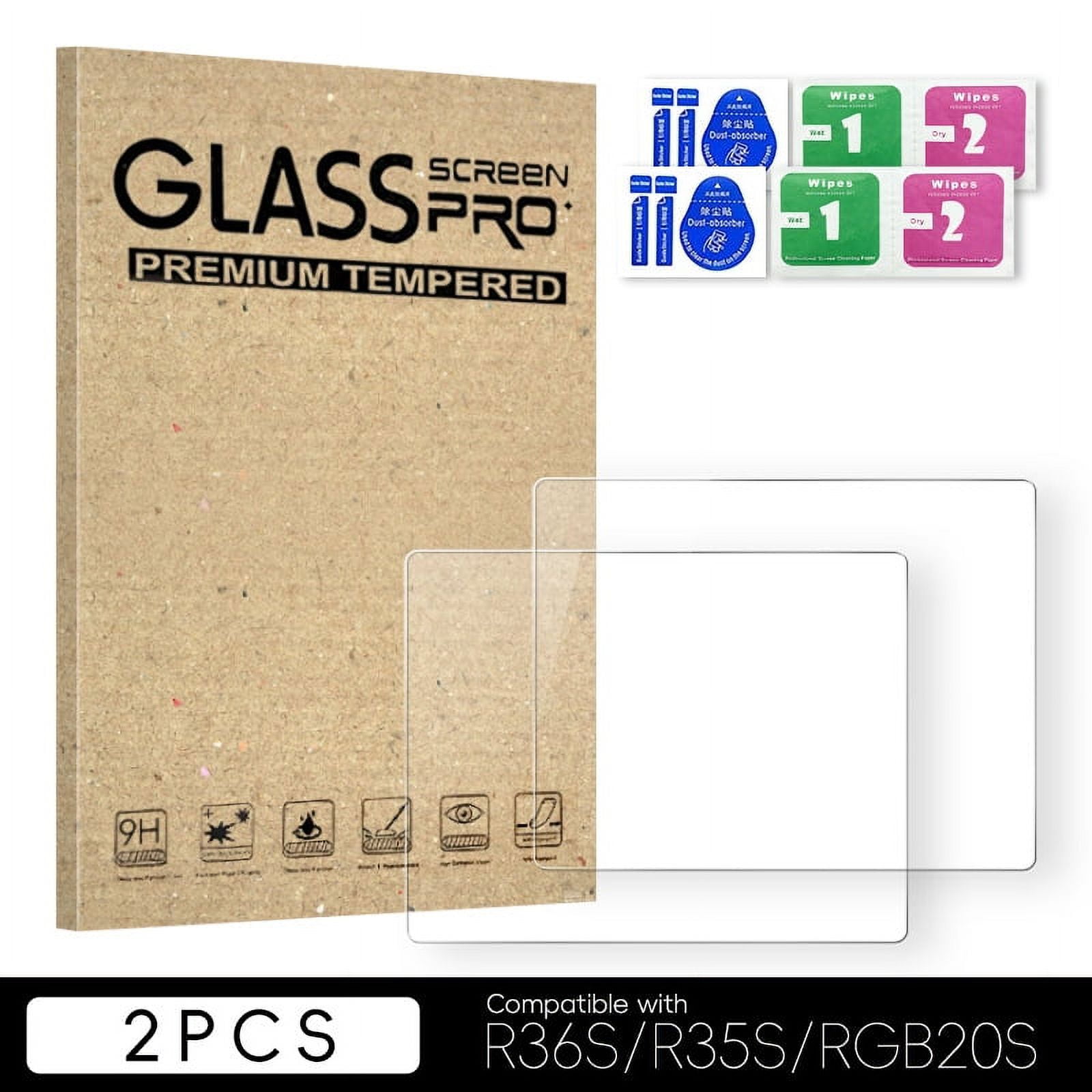Screen Protector for R36S Gaming Console，Crystal Clear Protective Film ...