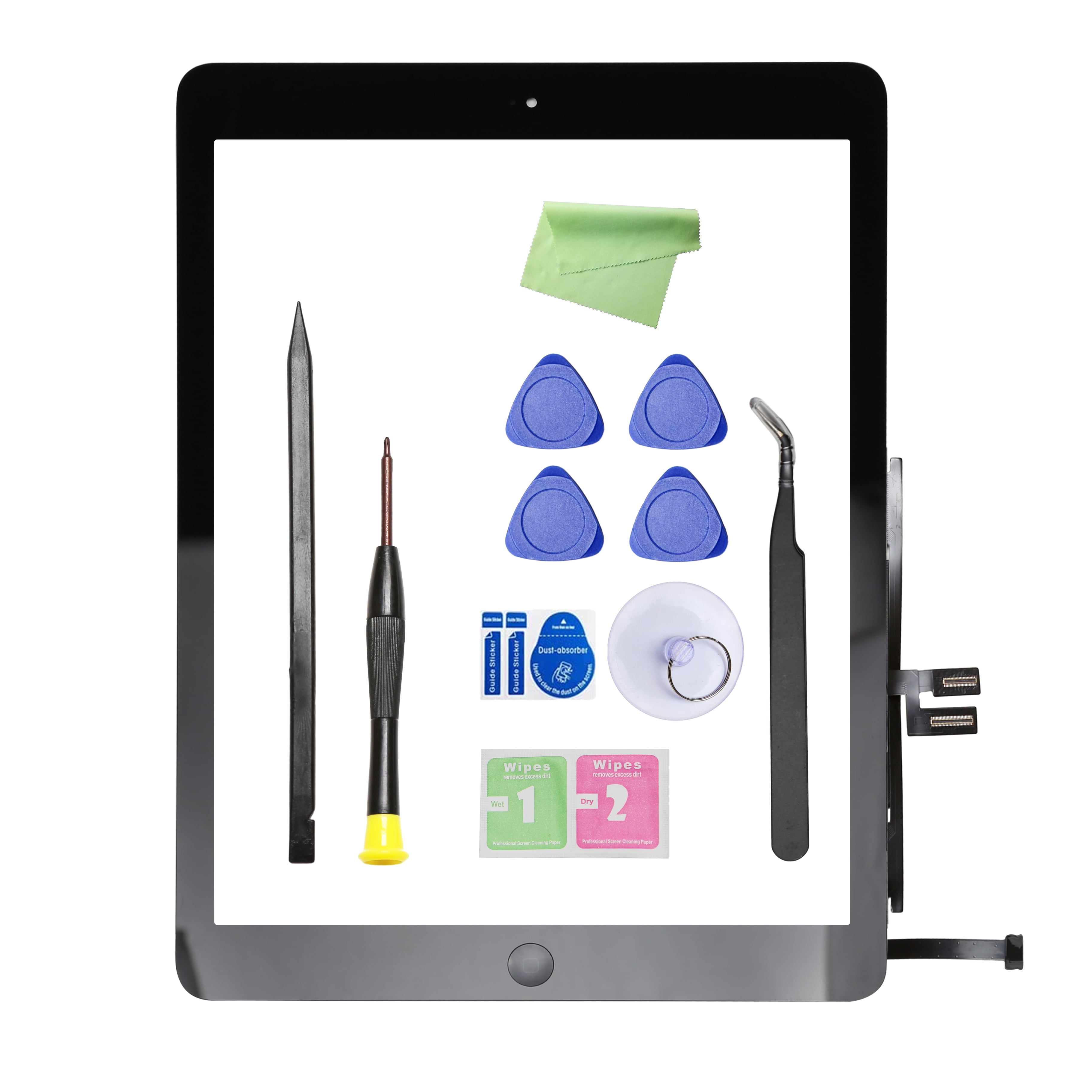 Screen Replacement for Ipad 9th - Digitizer Replacement Parts Kits for ...
